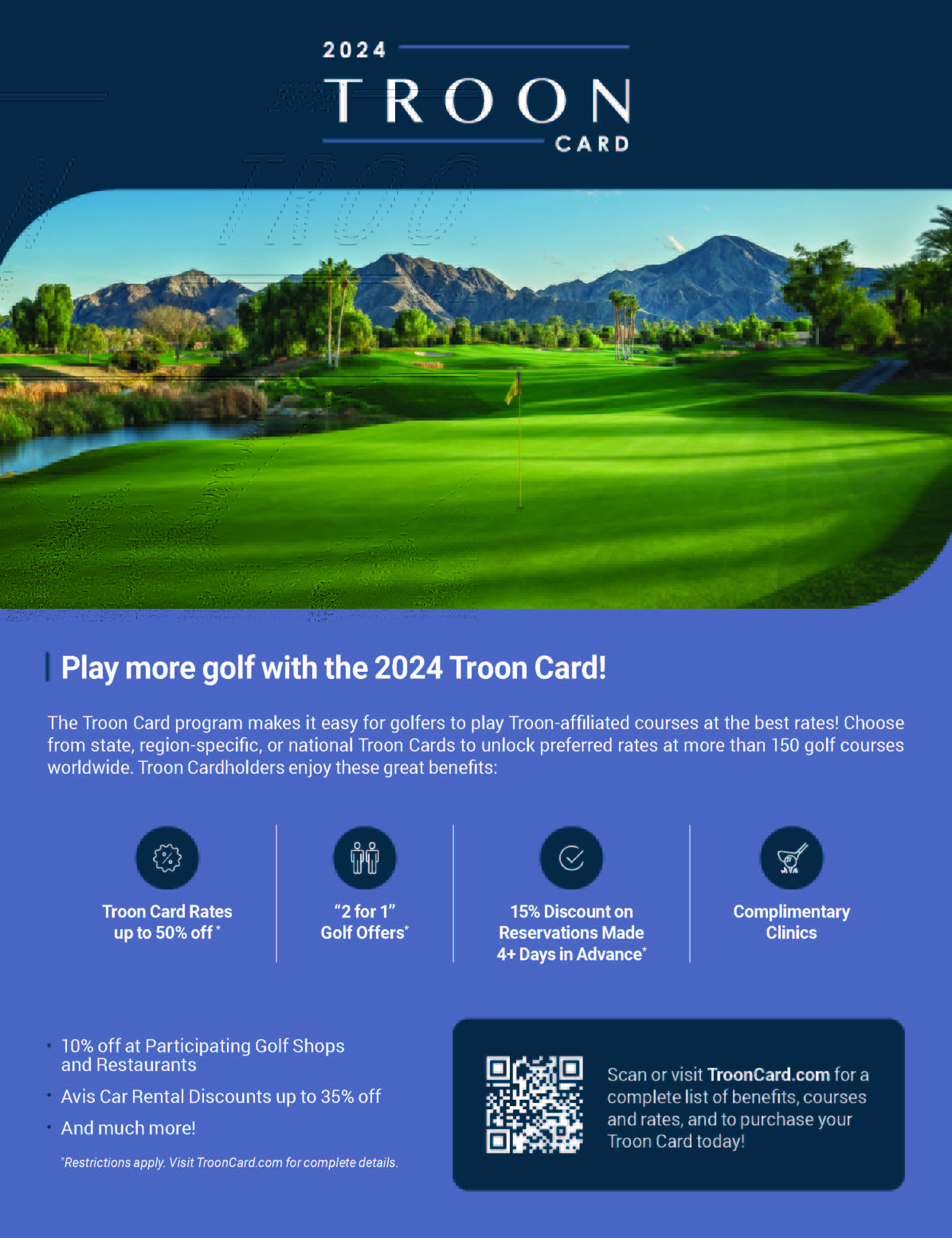 Troon Programs - Troon North Golf Club